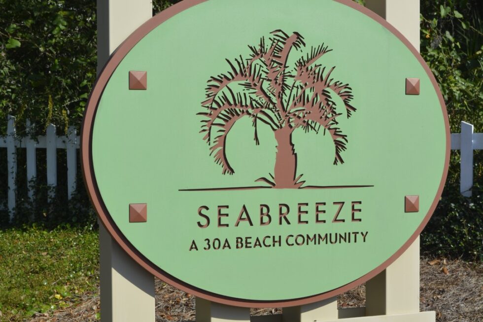 Seabreeze Community Signs | Boardwalk Designs | Emerald Coast Custom ...